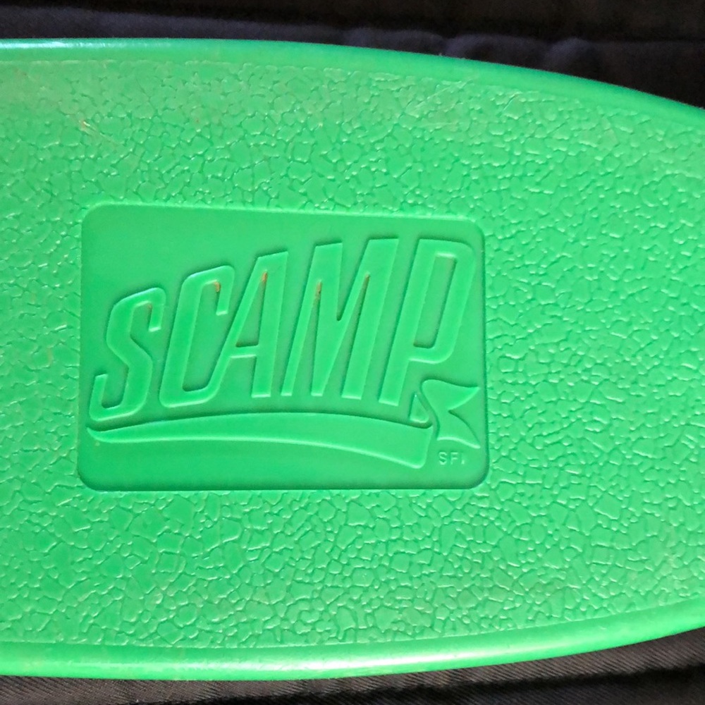 Vintage 1970s Green Scamp Skateboard. Excellent Condi… - Gem